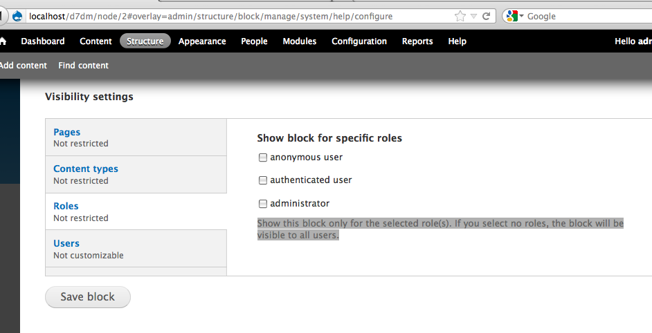 Add language options to block visibility [#135464] | Drupal.org